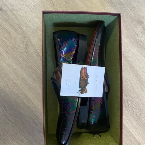 Mezlan | Shoes | Mezlan Duque Marbleized Calfskin Loafers Black | Poshmark